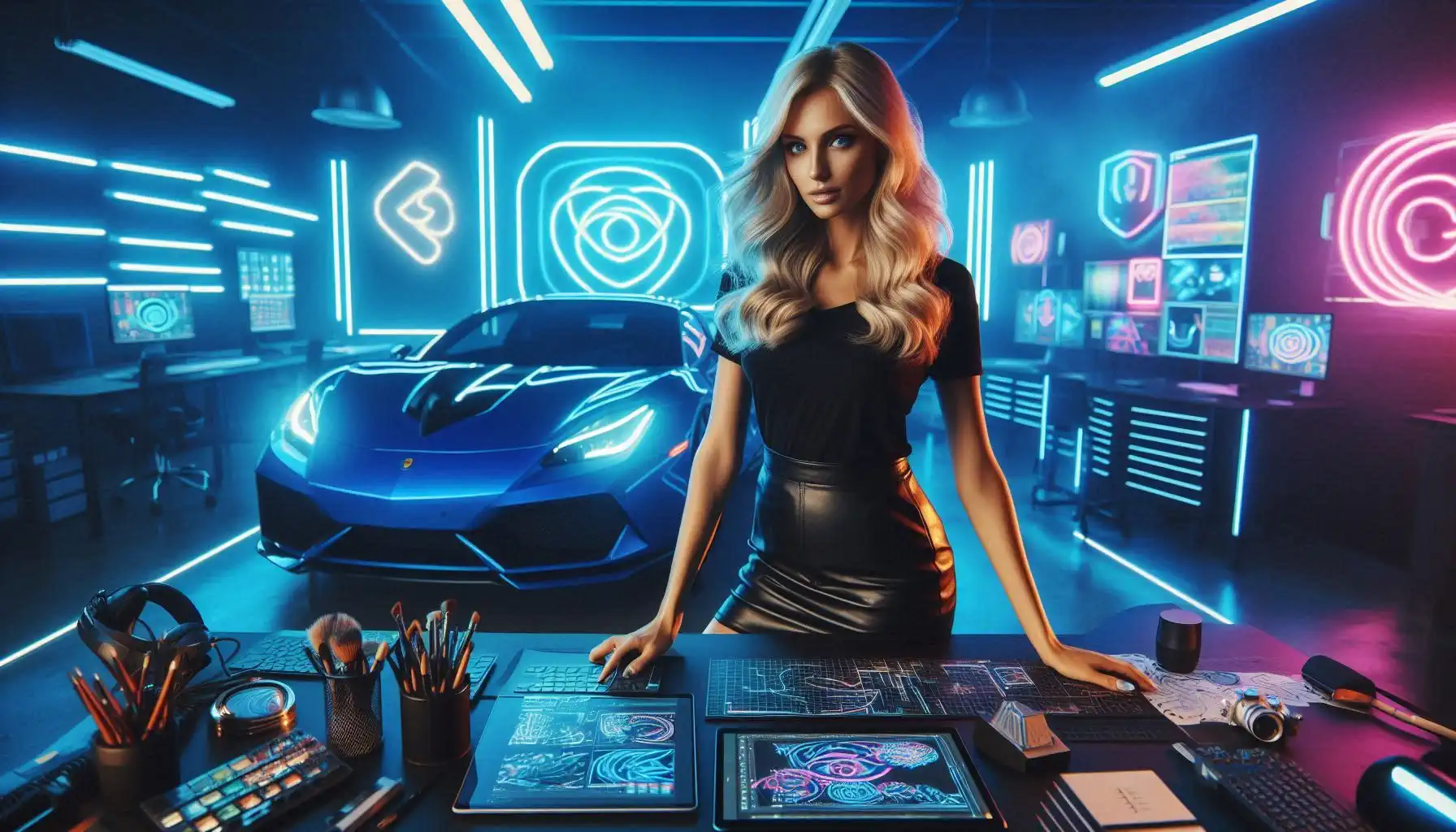 Black Color Palette Generator Made Easy - Logo Motion Graphics