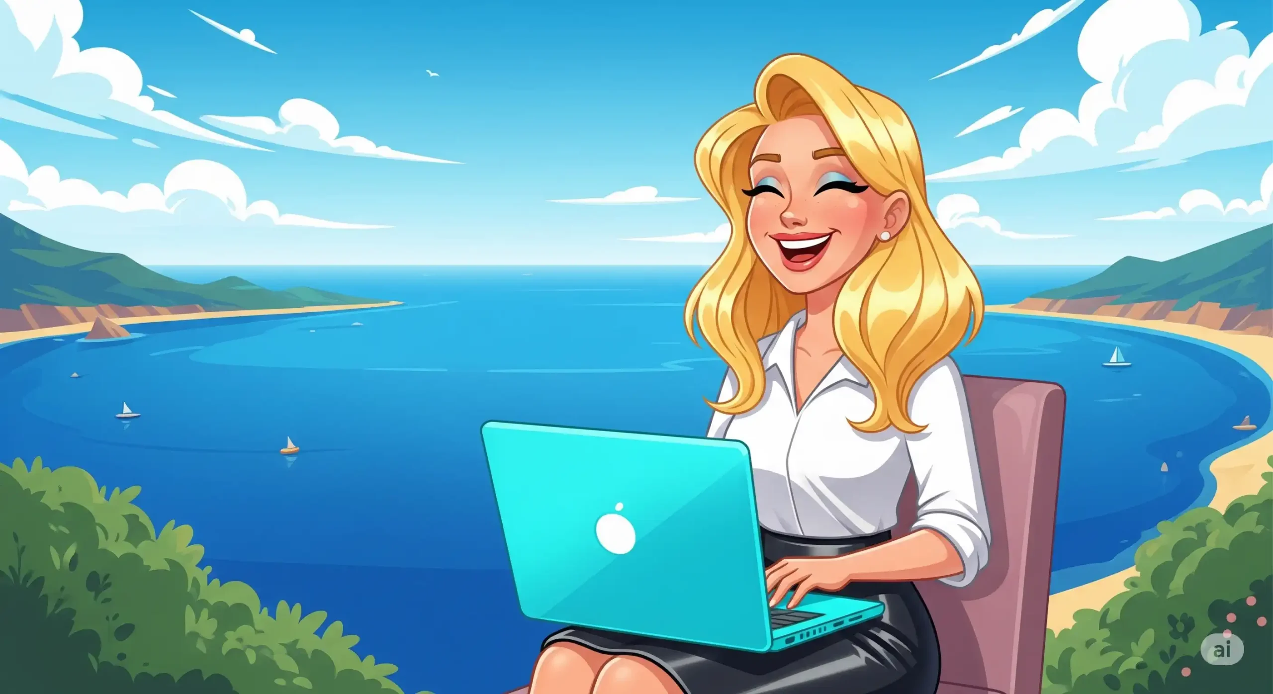 Turquoise color palette generator made easy - Logo Motion Graphics